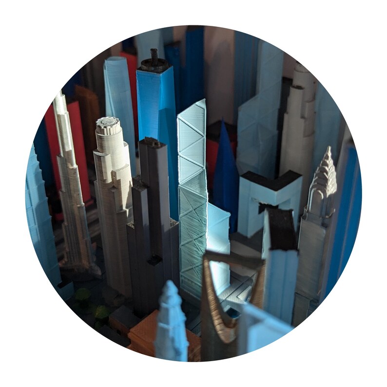 MINI CITI - Bank of China Tower - Etsy