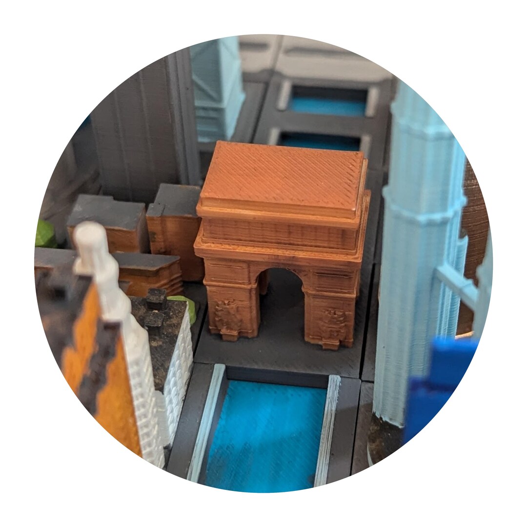 MINI CITI - Arc De Triomphe - Paris - Etsy