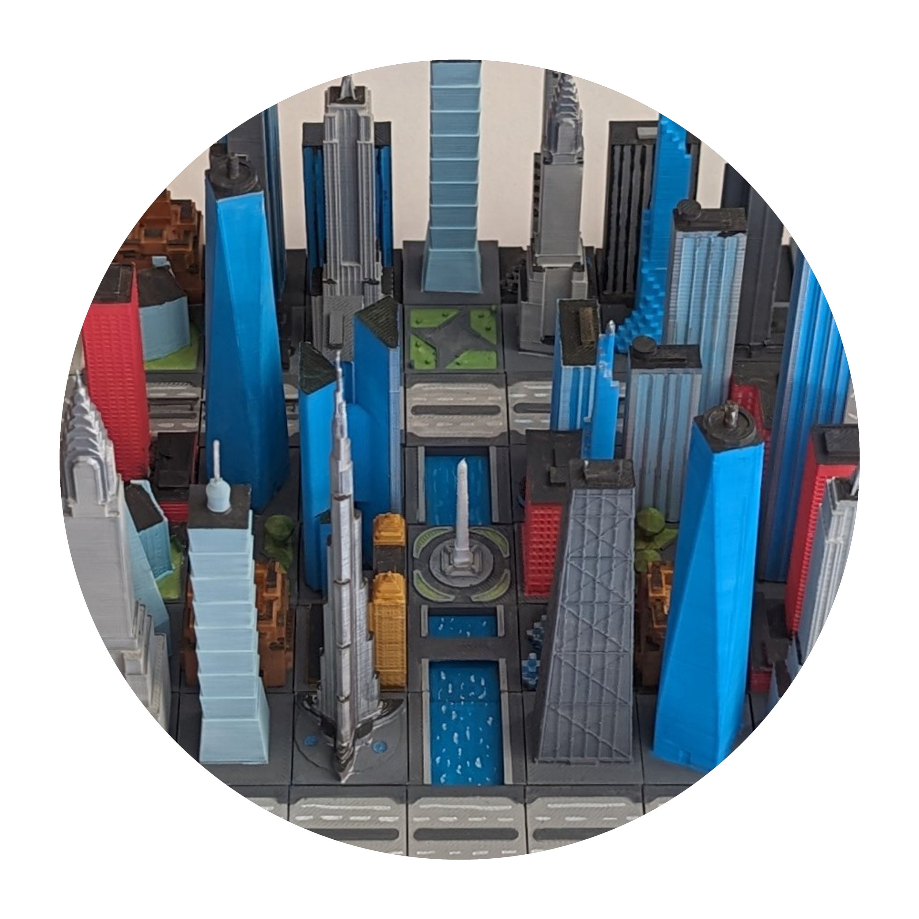 MINI CITI 30 Rockefeller Plaza - Etsy