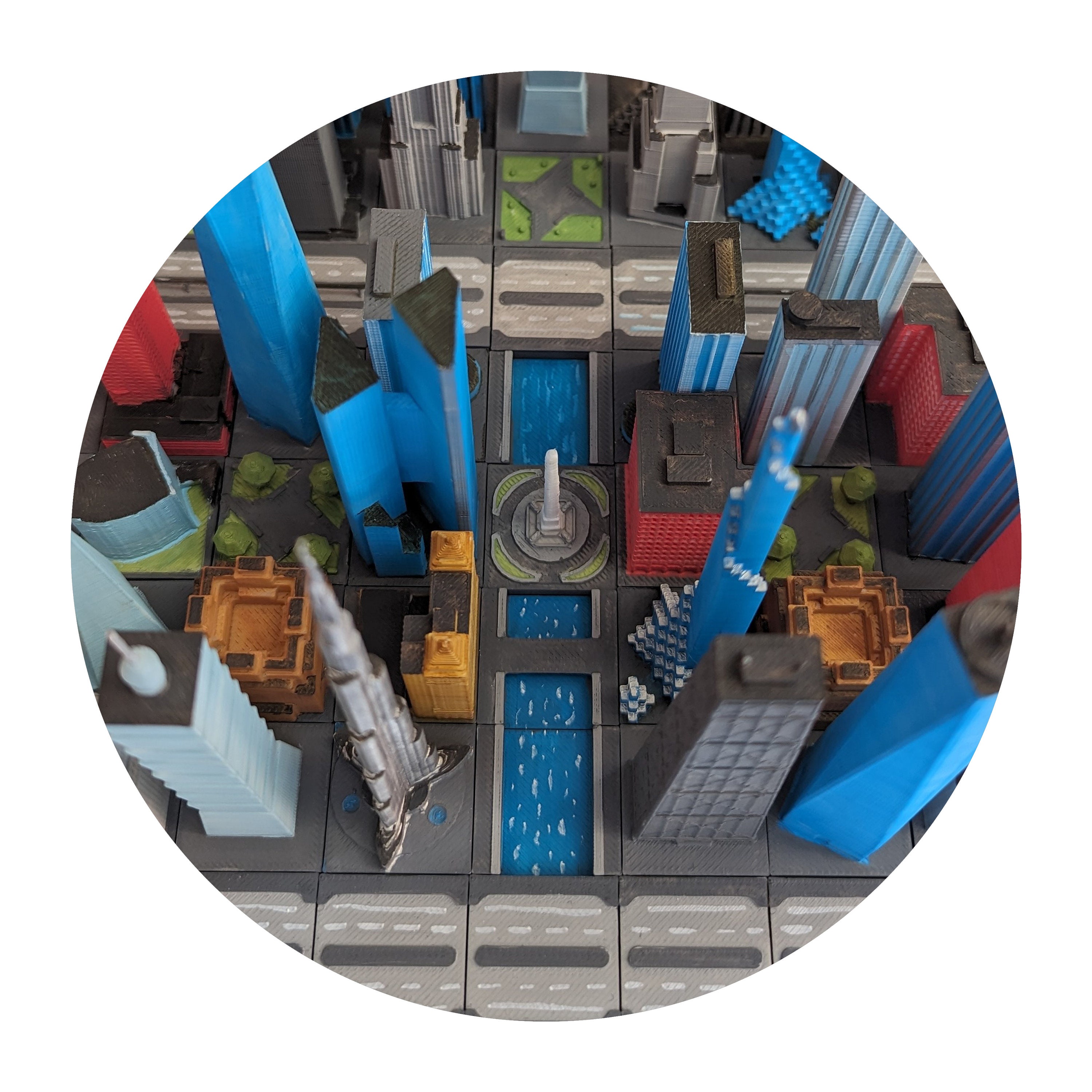 MINI CITI 30 Rockefeller Plaza - Etsy