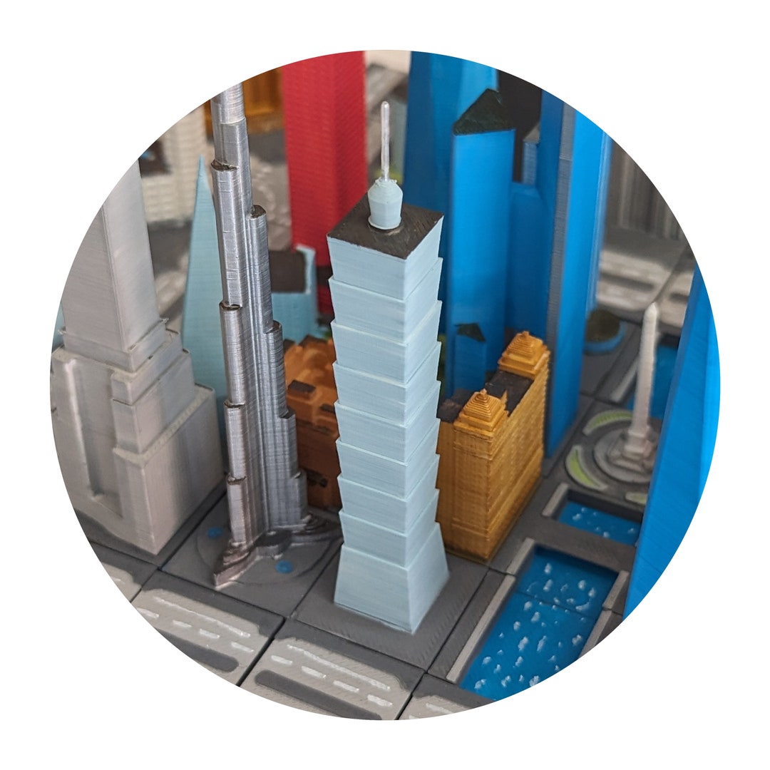 MINI CITI - Taipai 101 Tower - Etsy