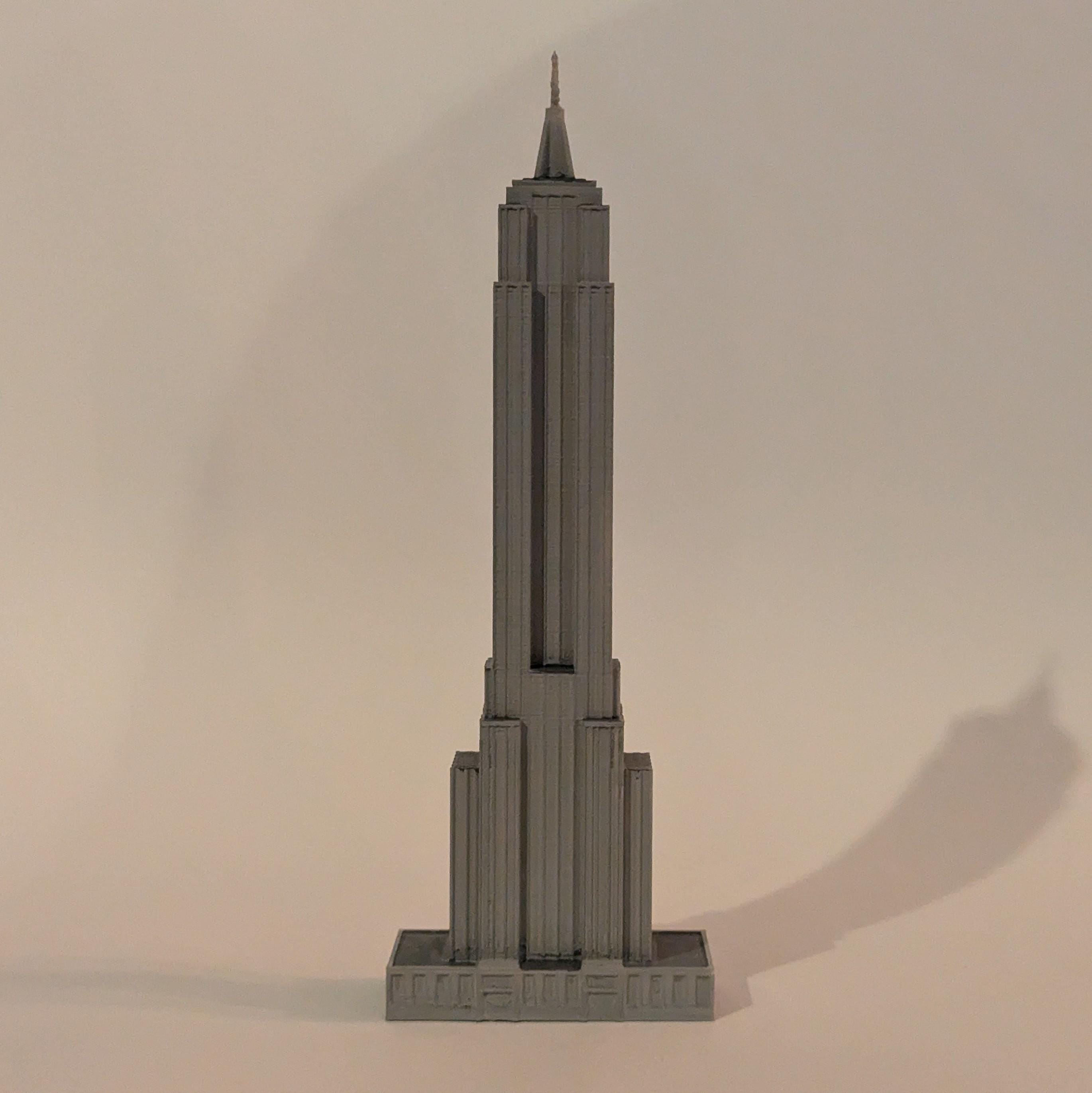 Miniature Empire State Building 3D Print - Etsy