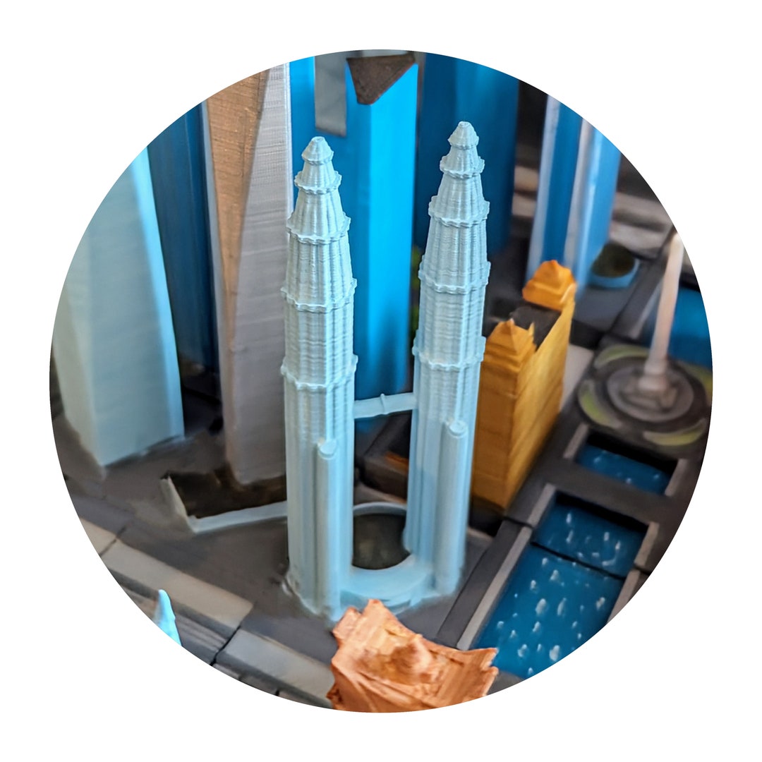 MINI CITI - Petronas Towers - Etsy