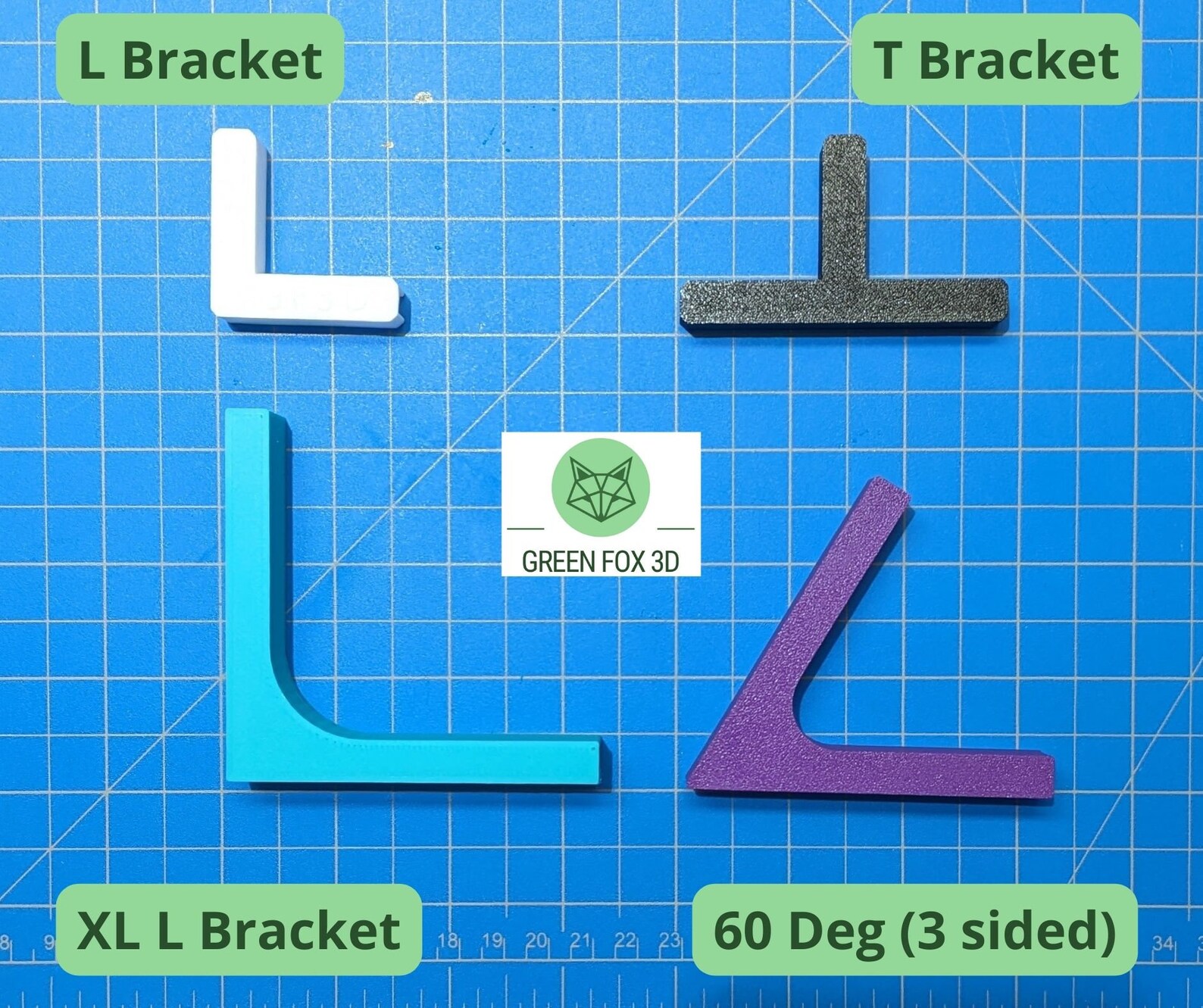 Angle Bracket Foam Board Photo Backdrop Supports: L or T Bracket 3/16 ...