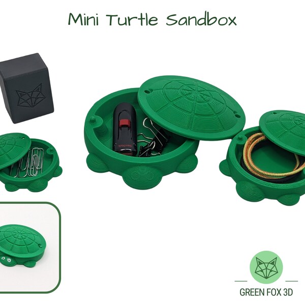 3d Printed Turtle Sandbox - Etsy