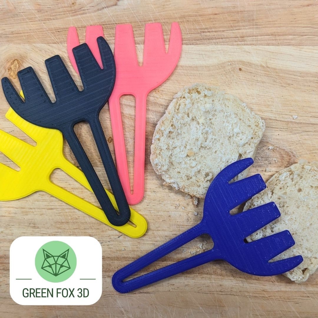 3D Printed English Muffin Splitter: Must Have Kitchen Tool, No Crumbs ...