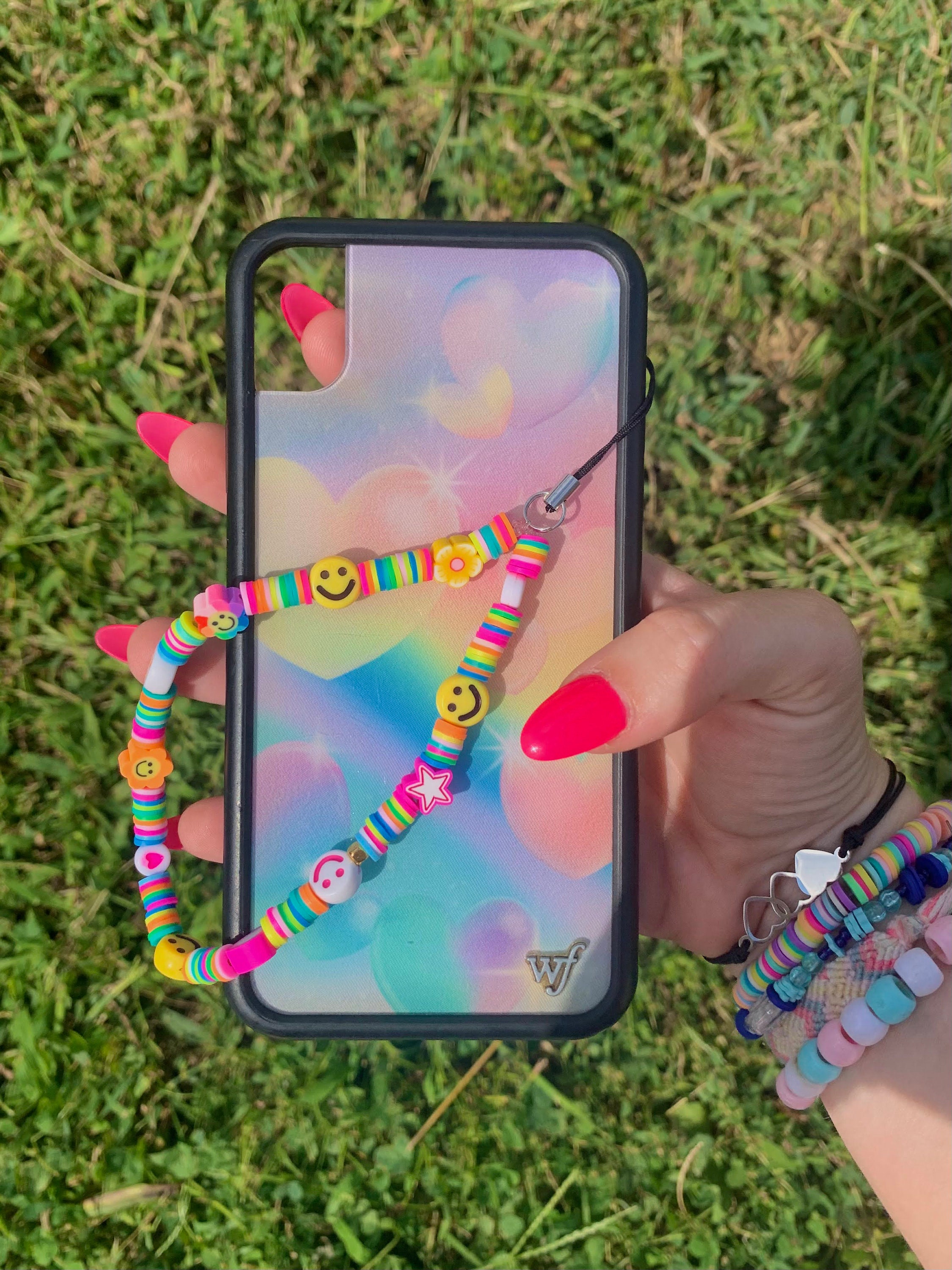 PERSONALIZED Preppy Phone Charm Handmade Aesthetic Y2K Inspired Custom ...