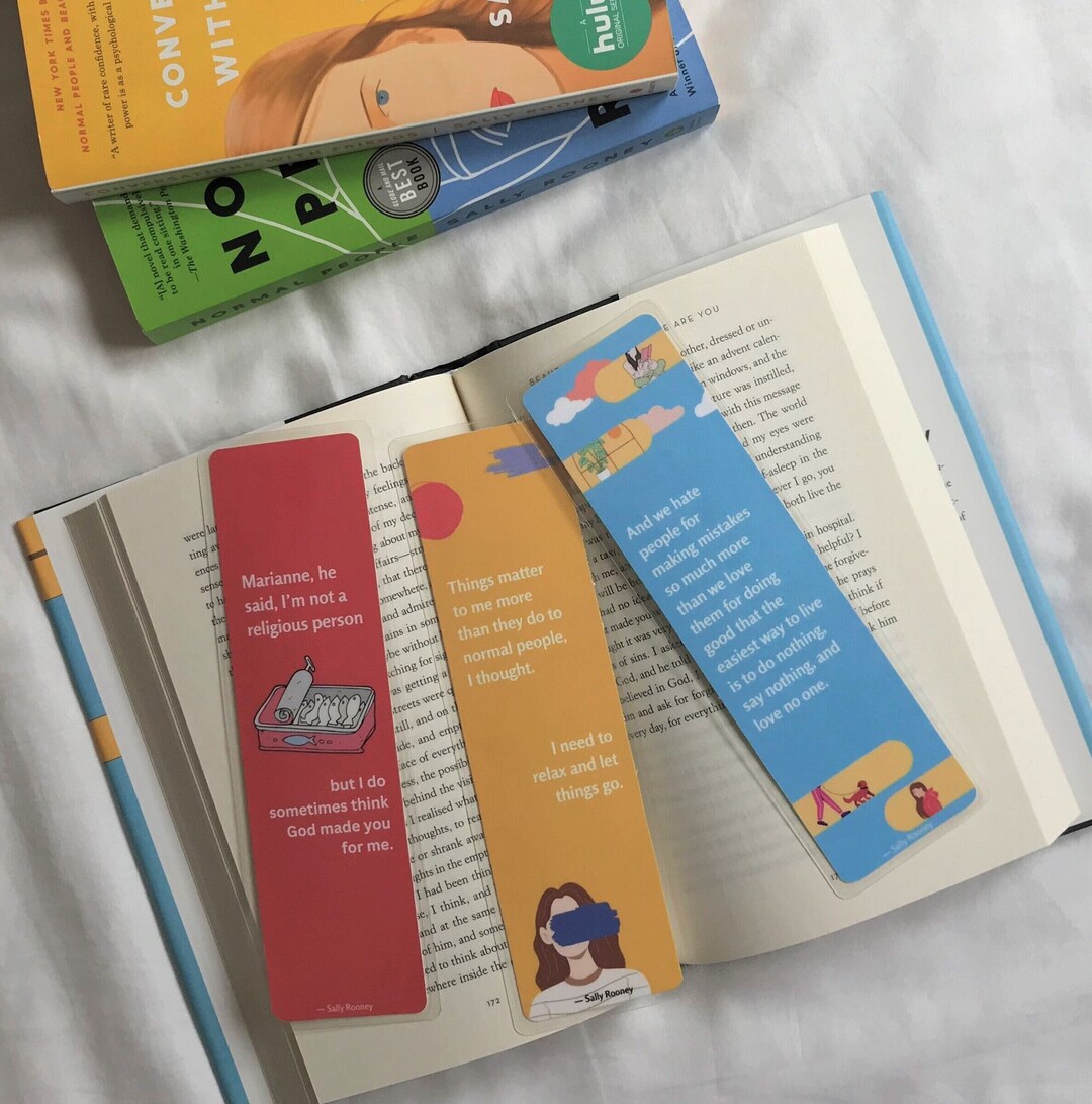 SALLY ROONEY BOOKMARKS | Normal People | Conversations With Friends ...