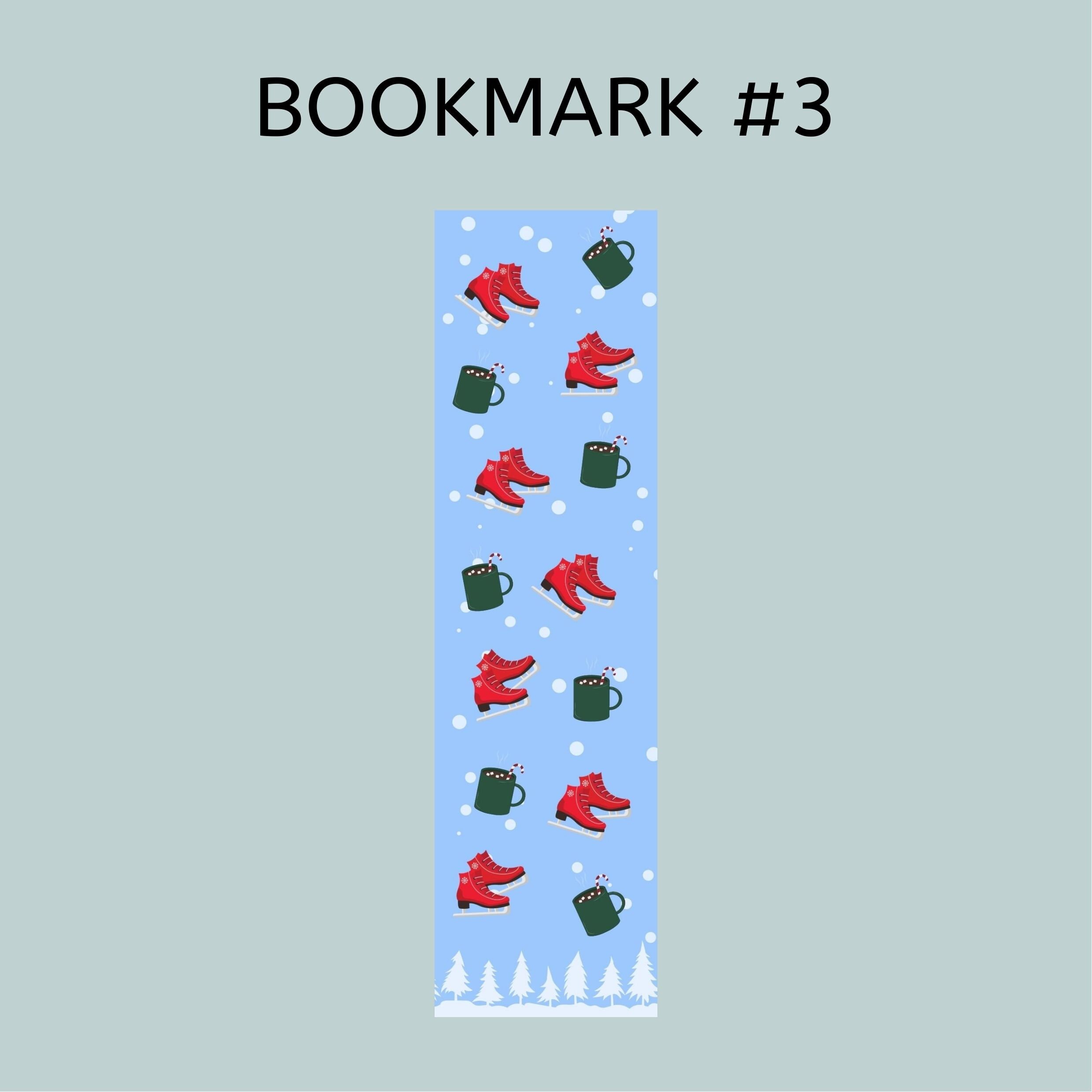 WINTER BOOKMARKS Seasonal Bookmark Bookmark Set Books Booktok Gift for ...