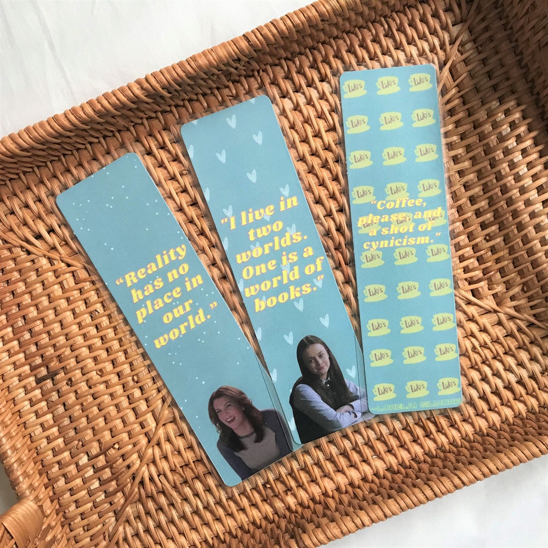 Gilmore Girls Bookmarks Rory And Lorelai Bookmarks Gilmore Girls Quotes