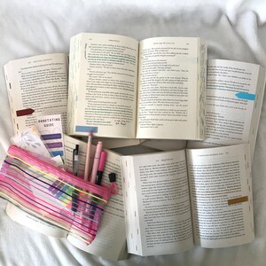ANNOTATED BOOK | Annotation Kit | Annotating Pen | Annotating Tabs ...