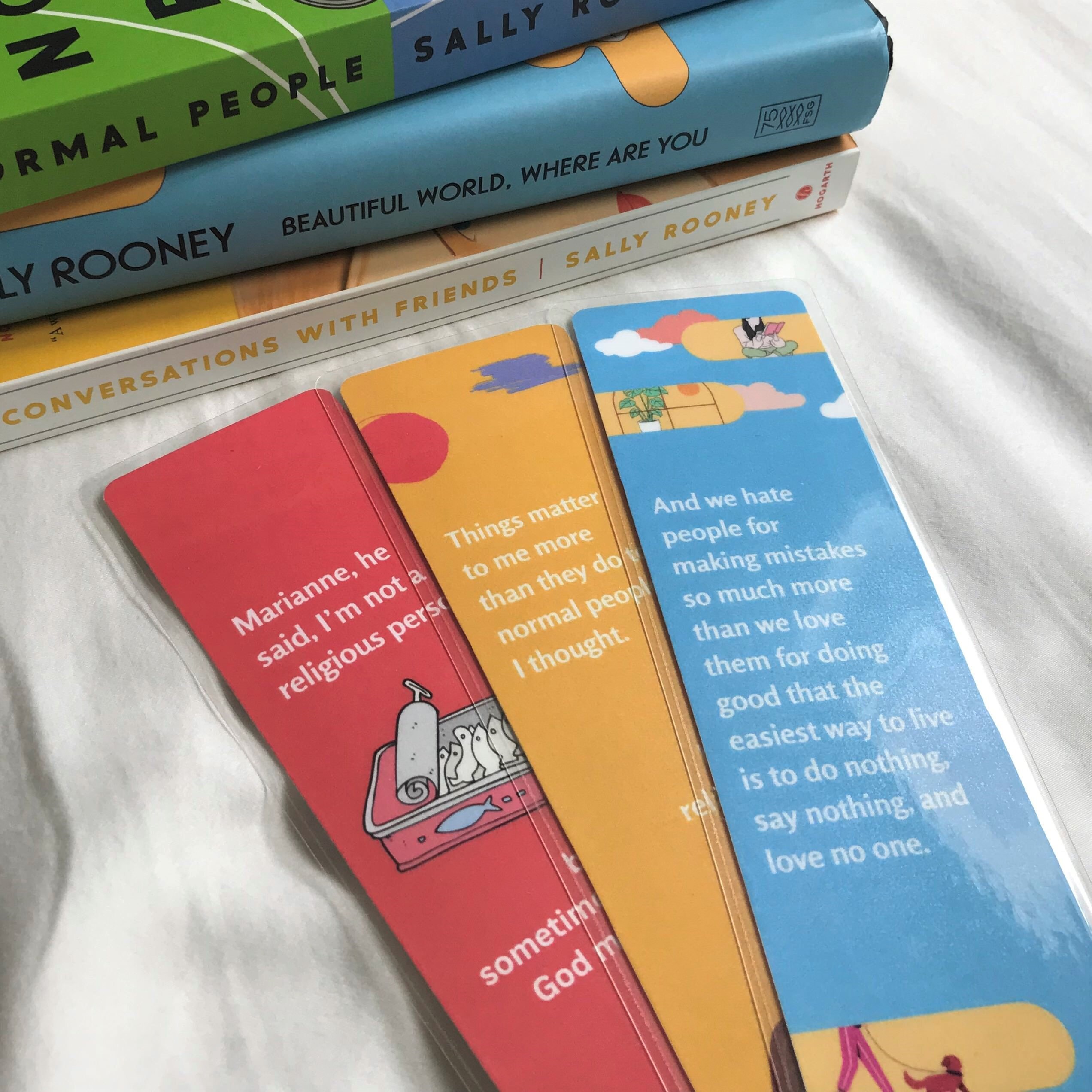 SALLY ROONEY BOOKMARKS | Normal People | Conversations With Friends ...
