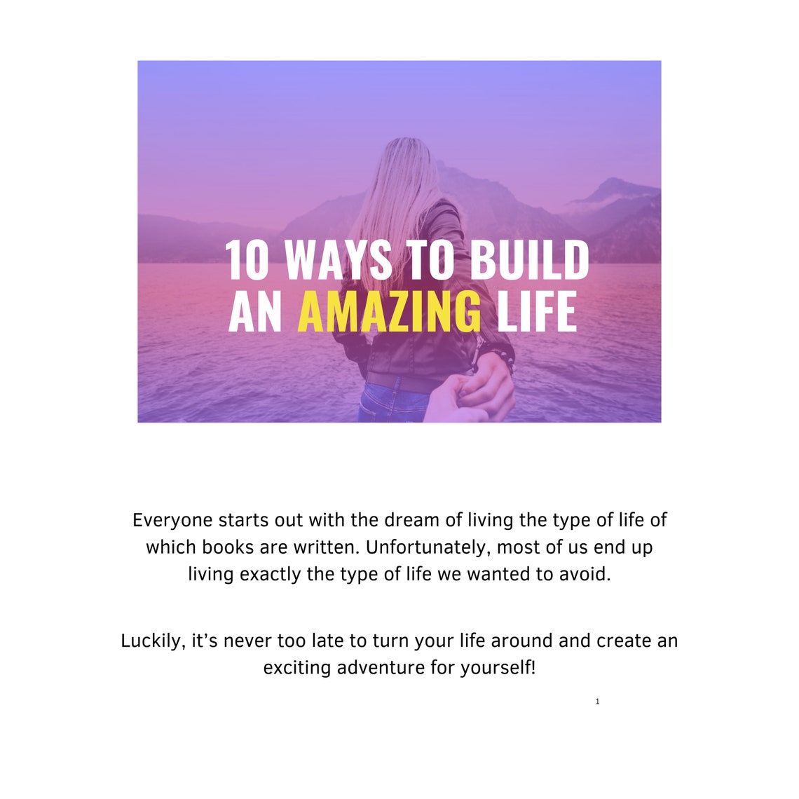 Personal Development, Self Love, PDF, Printable, Workbook, Self Help ...