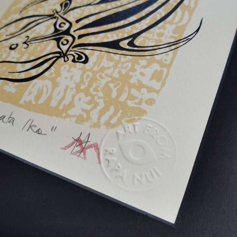 Tangata Ika Original Art Print - Etsy