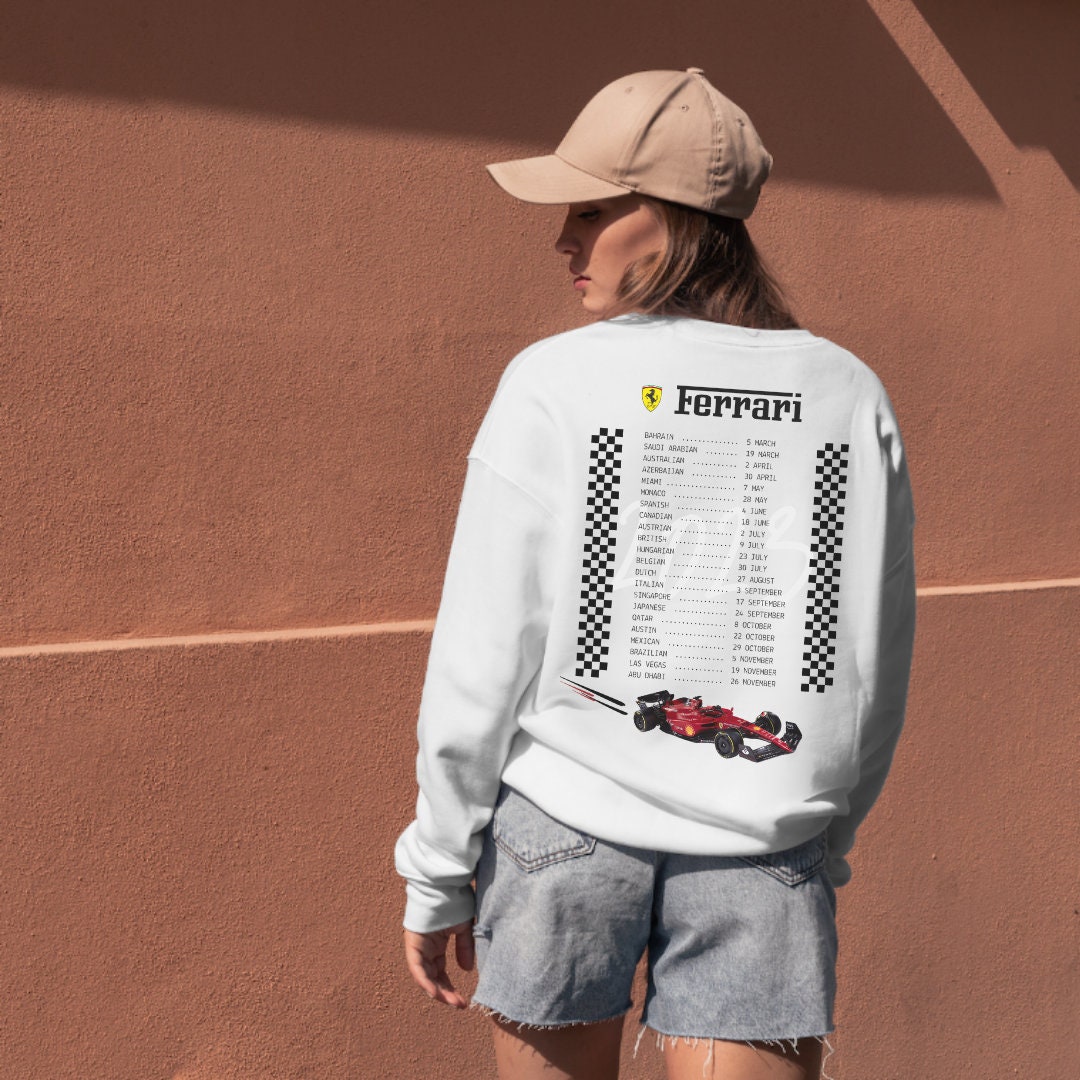 Ferrari 2023 Season Crewneck F1 - Etsy