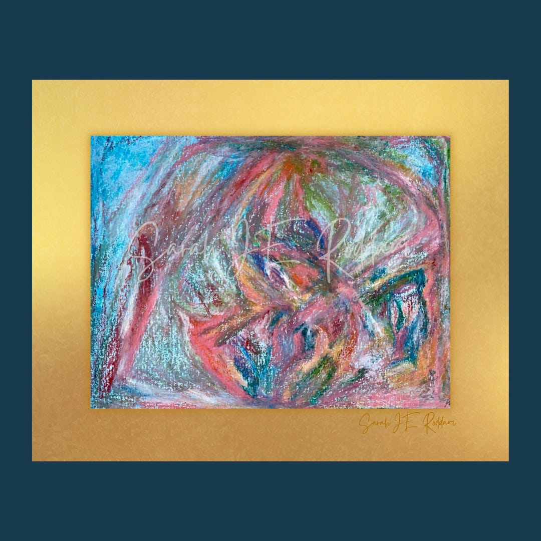 Abstract Figurative Art Print – Enigma Series No. 18 (digital Download ...