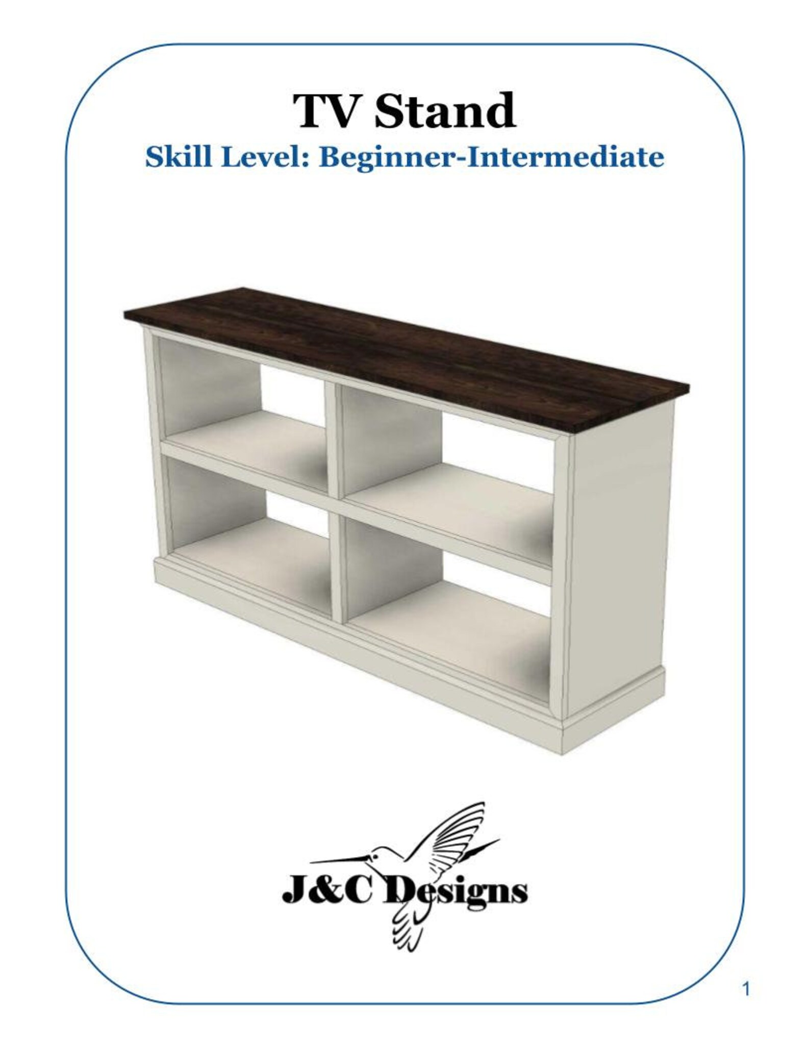 Diy/woodworking/build Plans/tv Stand/cabinet/living Room Furniture ...