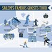 Salem’s Famous Ghost Tour Map I Salem Map Print | Salem Massachusetts ...