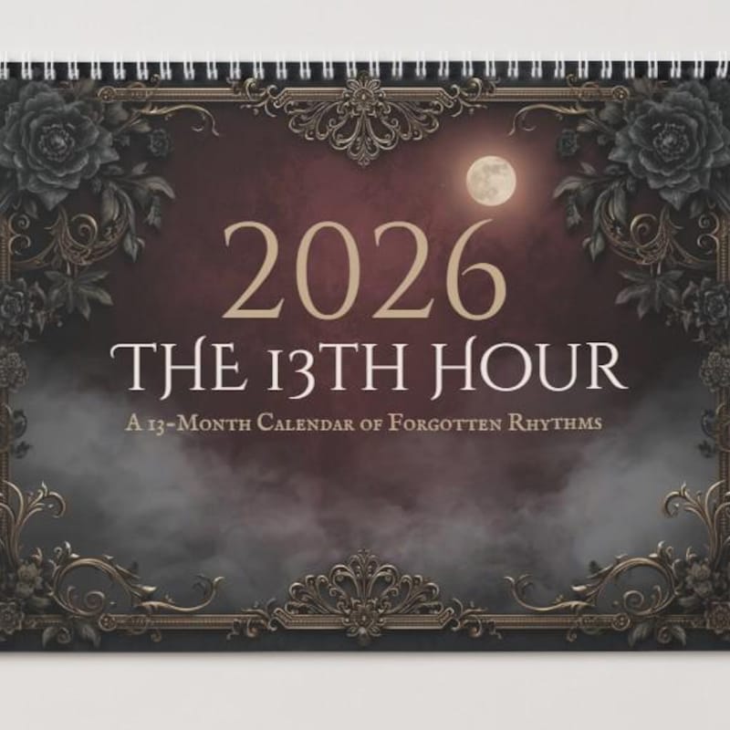 Gothic Planner Month - Etsy