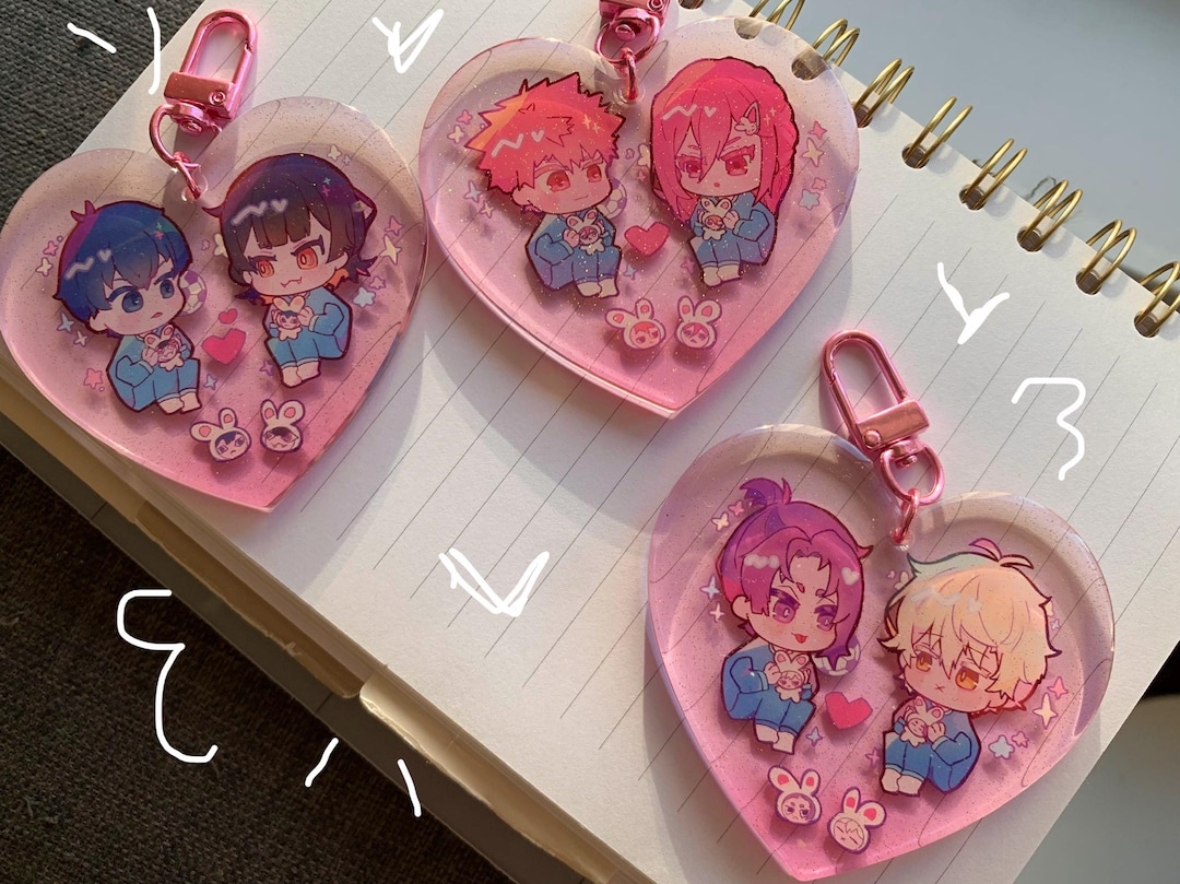 BL Soccer Boy Ships Glitter Keychains - Etsy