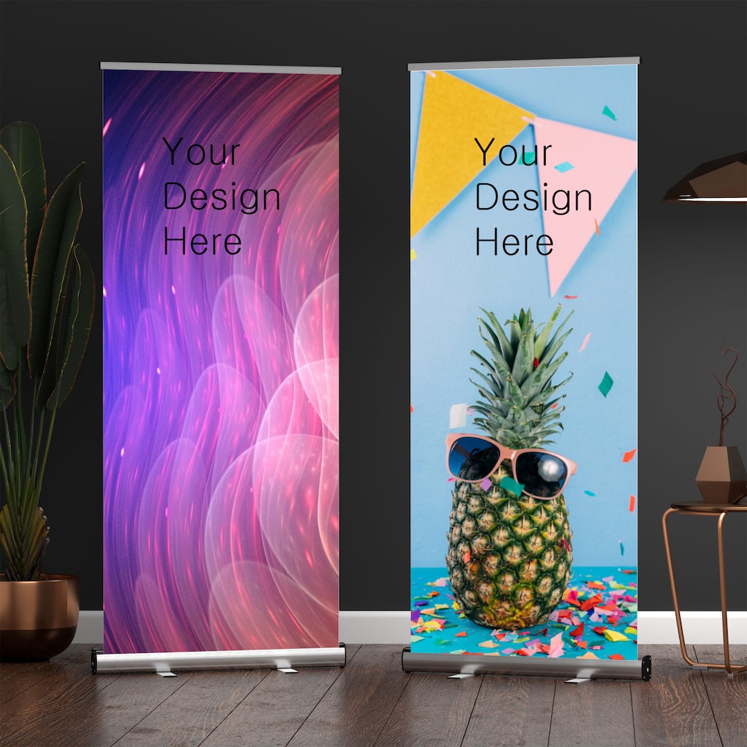 Custom Retractable Banner Roll up Banner Stand up Banner - Etsy