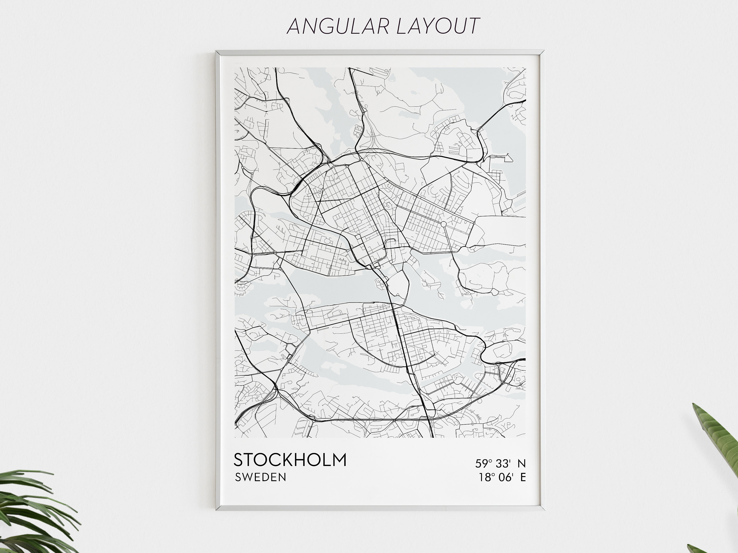 Custom City Map Any Town Any City Personalized Map Custom - Etsy