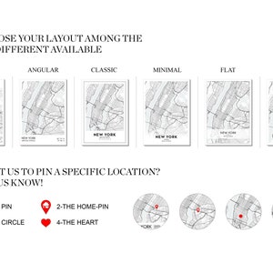 Custom City Map, Any City, Any Town, Personalized Map, Custom Map Print ...