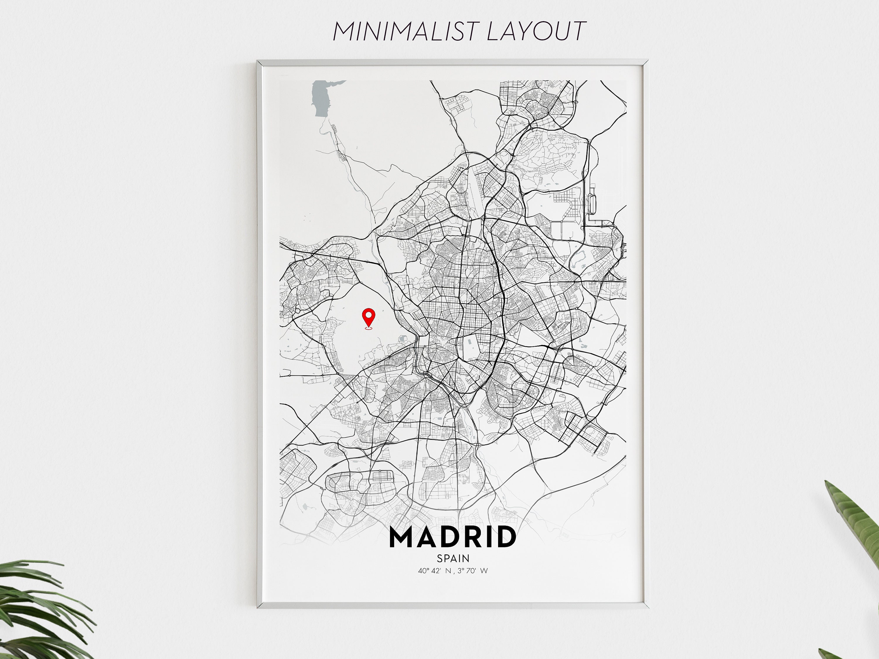 Custom City Map Any Town Any City Personalized Map Custom - Etsy