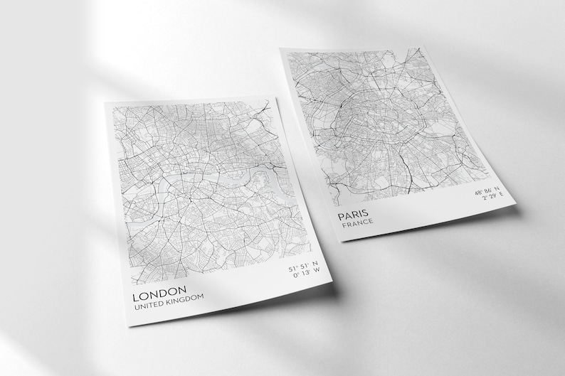London City Map, London UK Map Art, England Art Poster, London City ...
