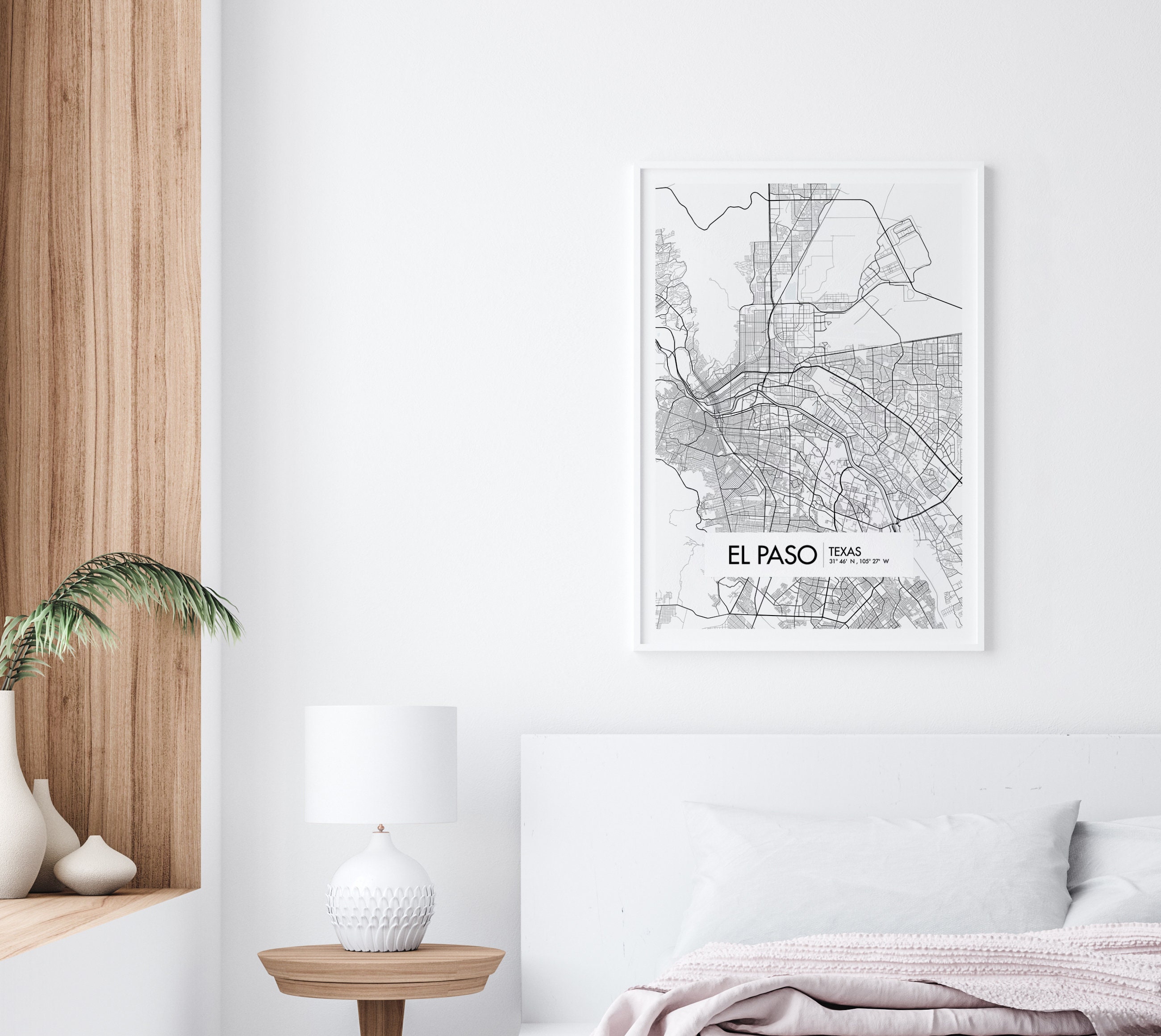 Custom City Map Any Town Any City Custom City Map Print - Etsy