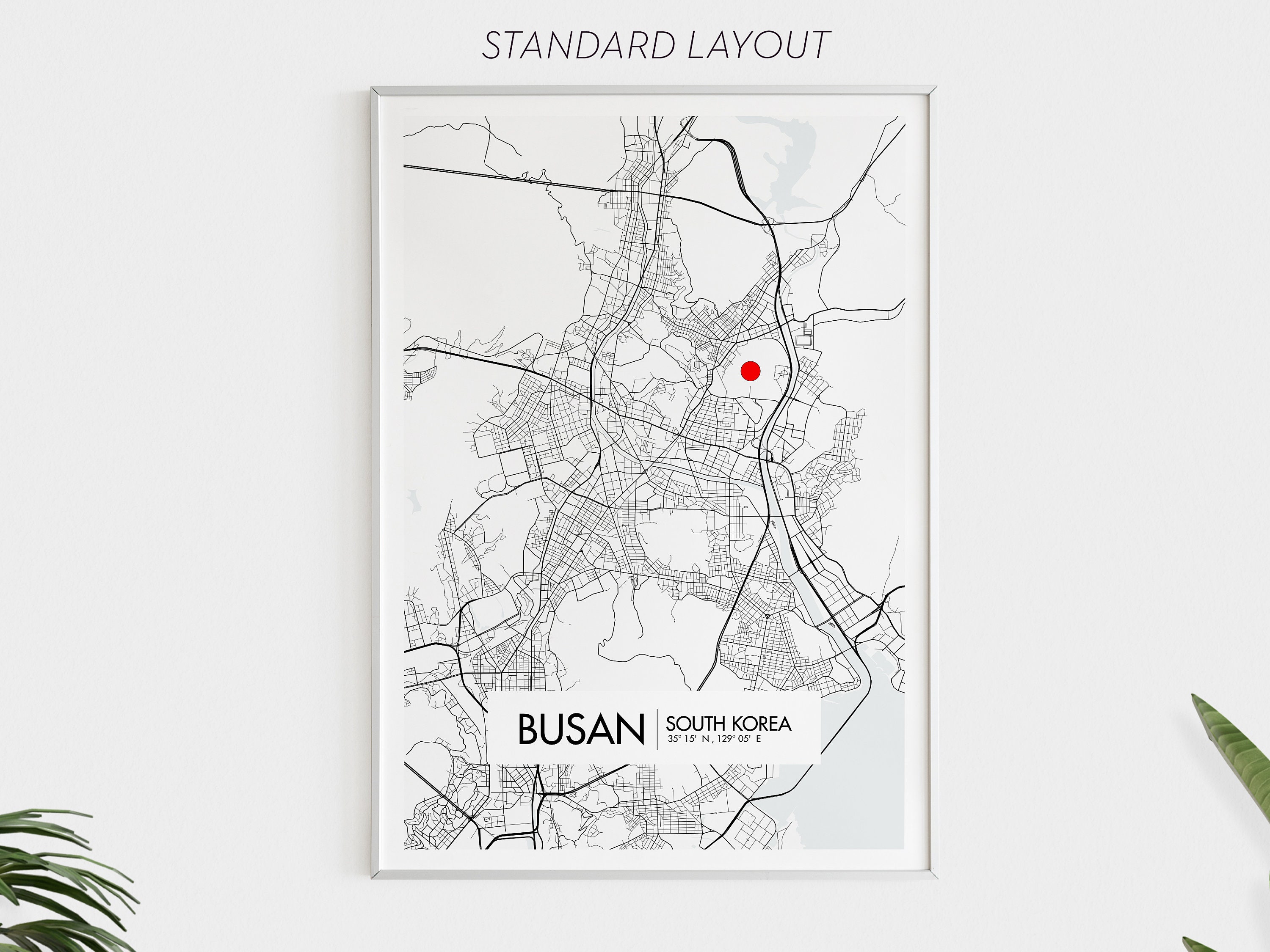 Custom City Map Any Town Any City Custom Area Map Custom - Etsy