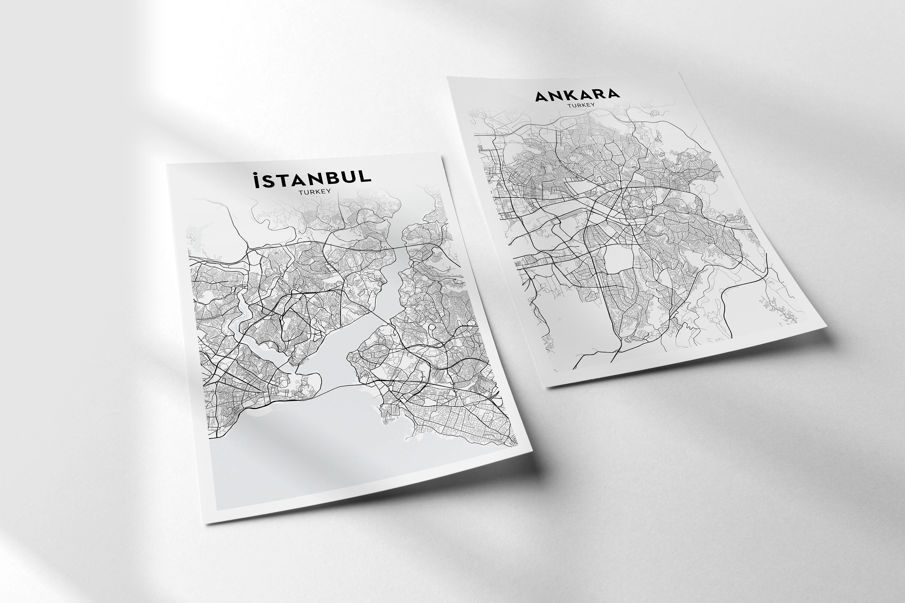 İstanbul City Map Digital Download, İstanbul City Map Wall Art Gift for ...