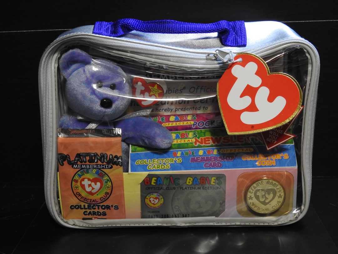 Ty Beanie Babies Collector Bag With VIP Gifts, Unopened - Rare ...
