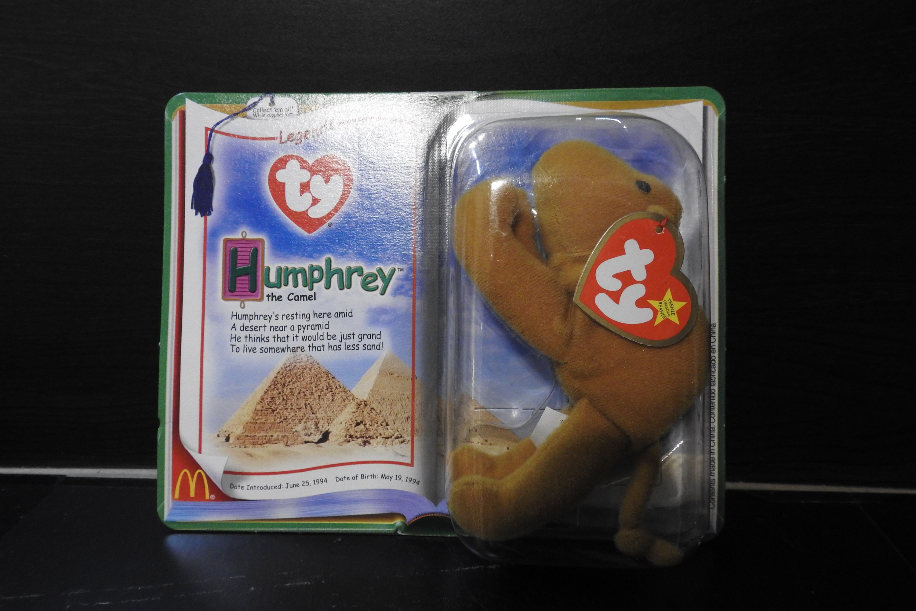Ty Teenie Beanies Legends Humphrey the Camel, Retired Rare MWMT - Etsy