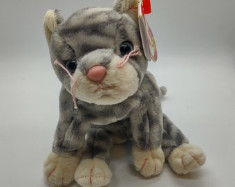 Silver the Cat Beanie Babies - Etsy