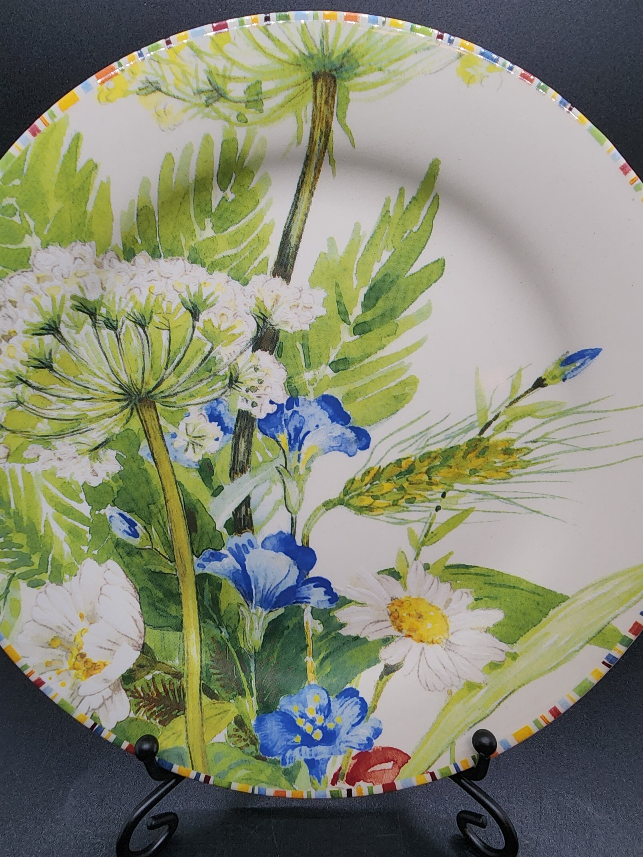 Gien France Cherry Designed Plate Set - Etsy