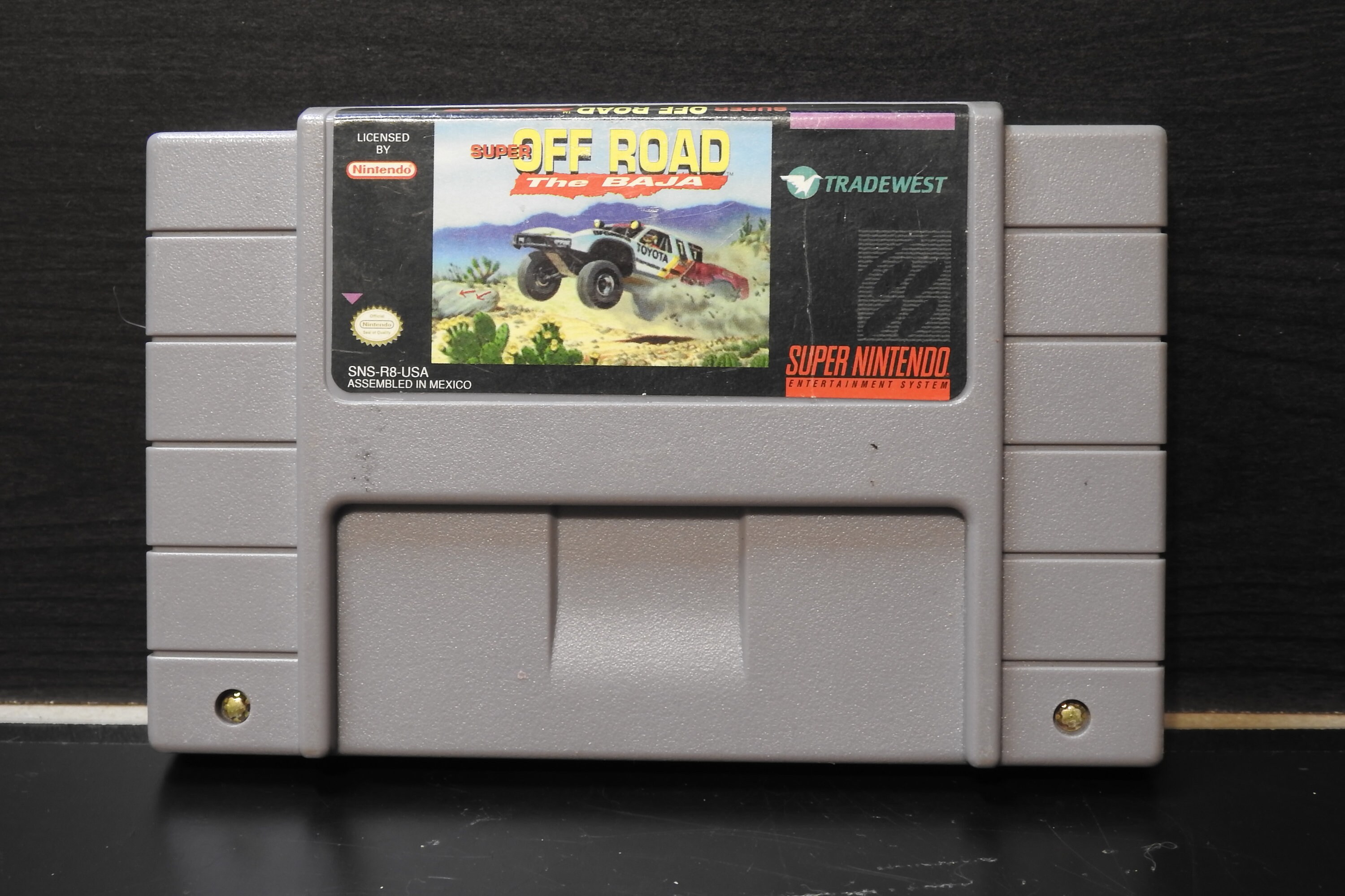 Super Nintendo Super off Road the Baja Video Game - Etsy