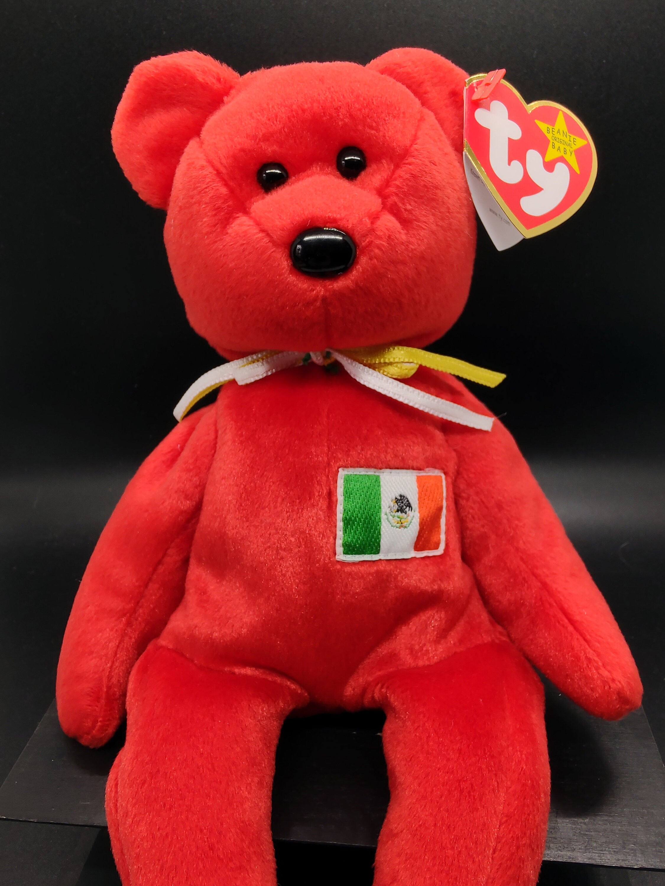 Ty Beanie Baby Osito the Mexican Flag Bear Retired Rare MWMT - Etsy