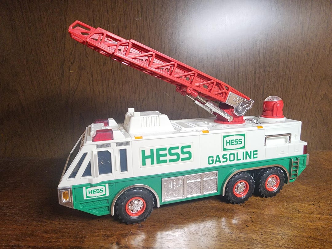 Vintage Hess 1996 Emergency Truck in Original Box - Tested & Working - Etsy