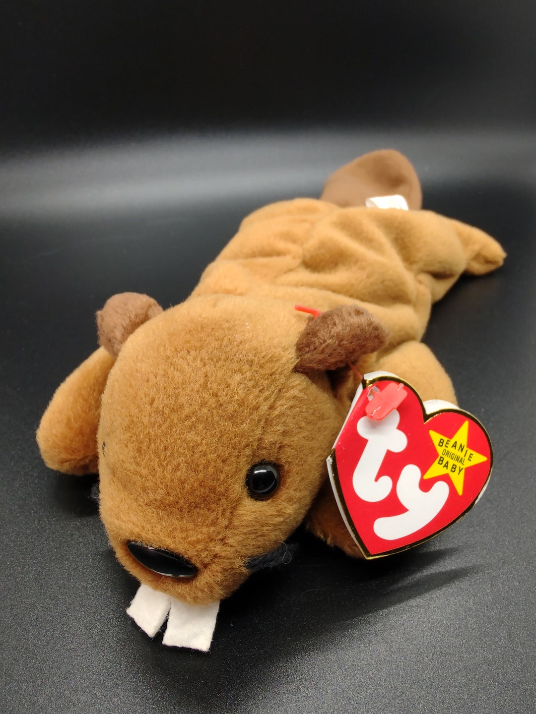 Ty Beanie Babies Bucky the Beaver Style 4016 With PVC Pellets, Retired ...