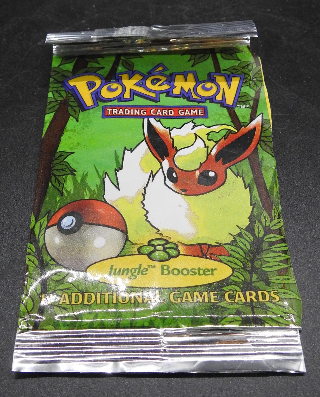 Pokemon Trading Card Jungle Booster EMPTY Wrapper Eevee - Etsy