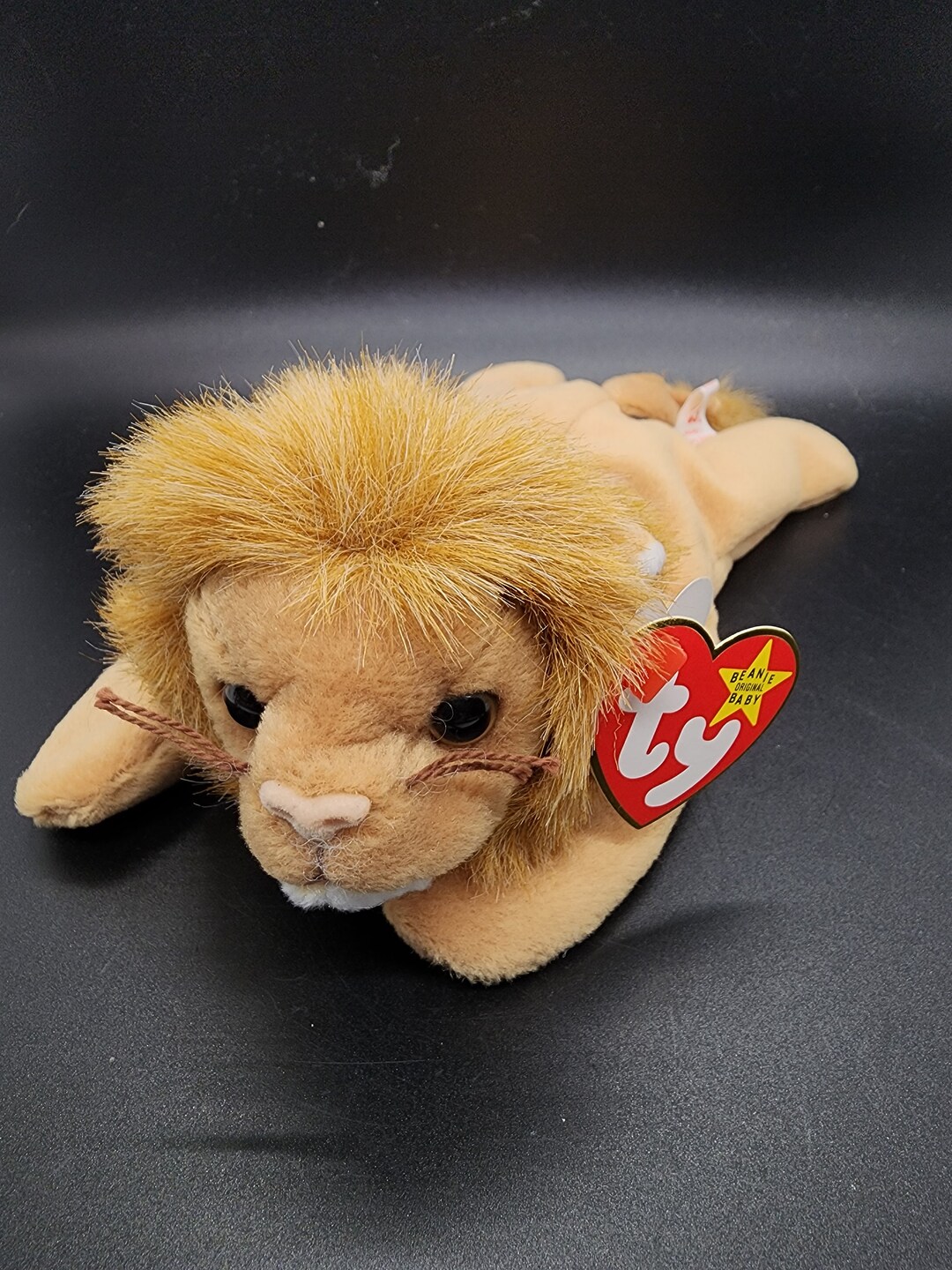 Ty Beanie Baby Roary the Lion Style 4069 W/pvc Pellets, Retired Rare ...