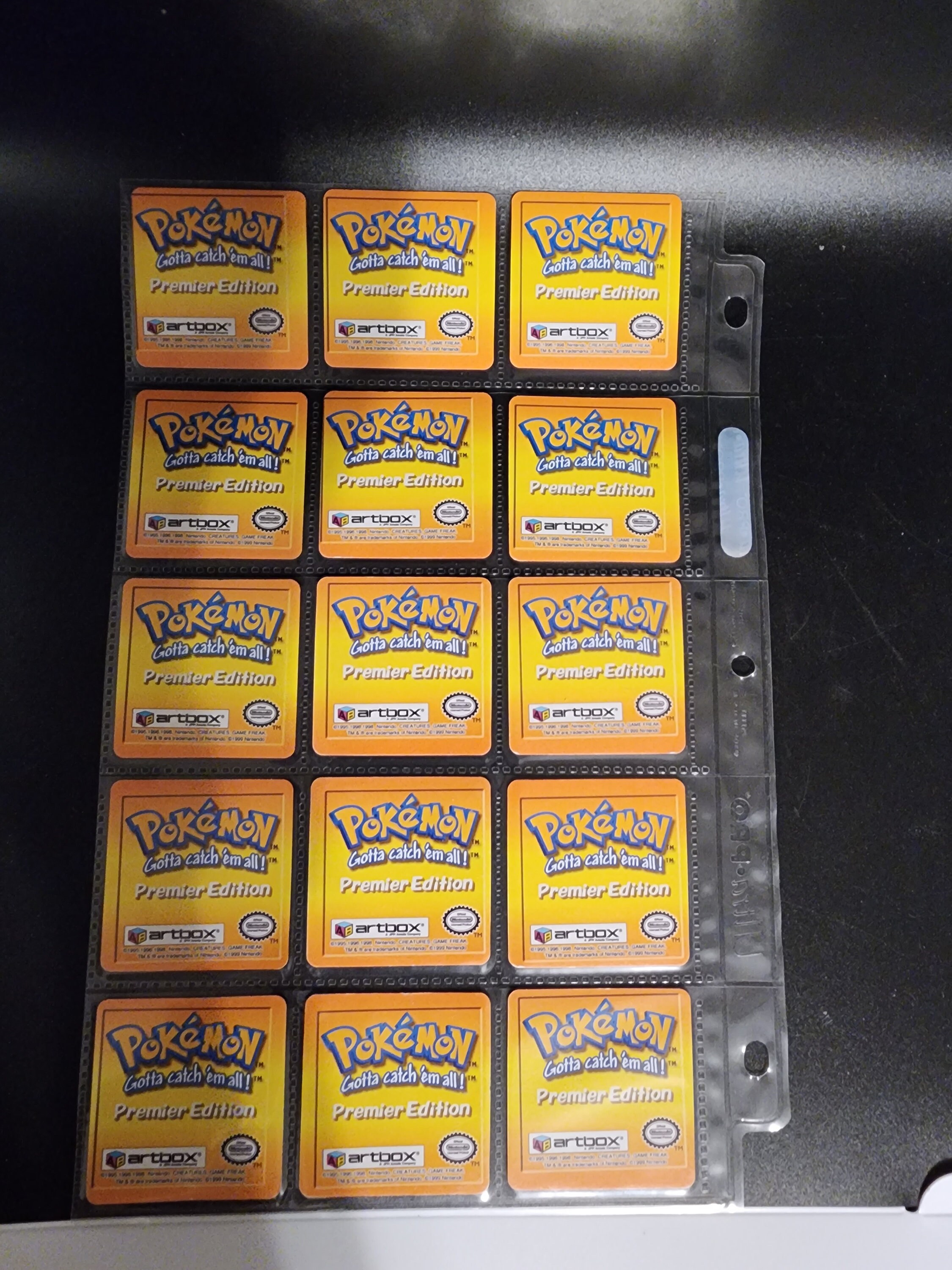 Pokemon Premier Edition Lenticular Complete Card Collection - Etsy