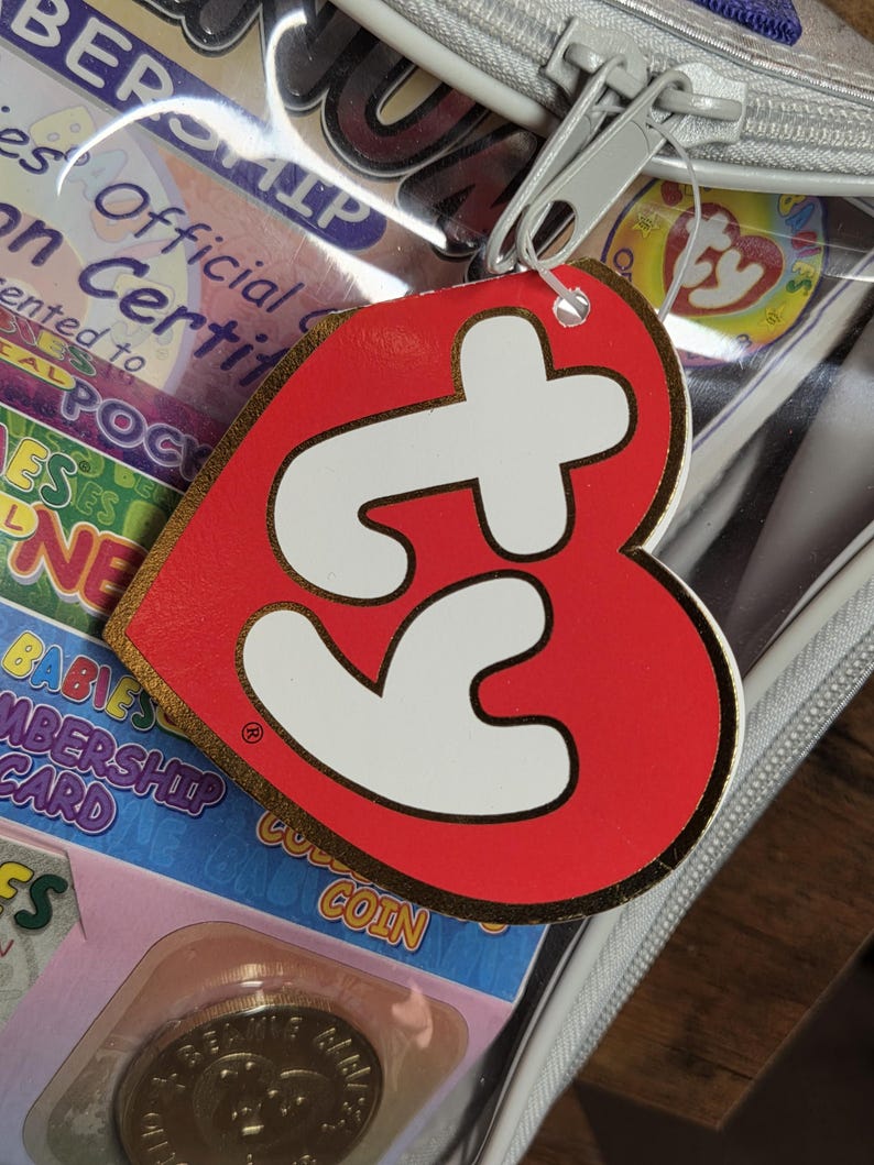 Ty Beanie Babies 1999 Platinum Edition Official Club Membership Kit ...