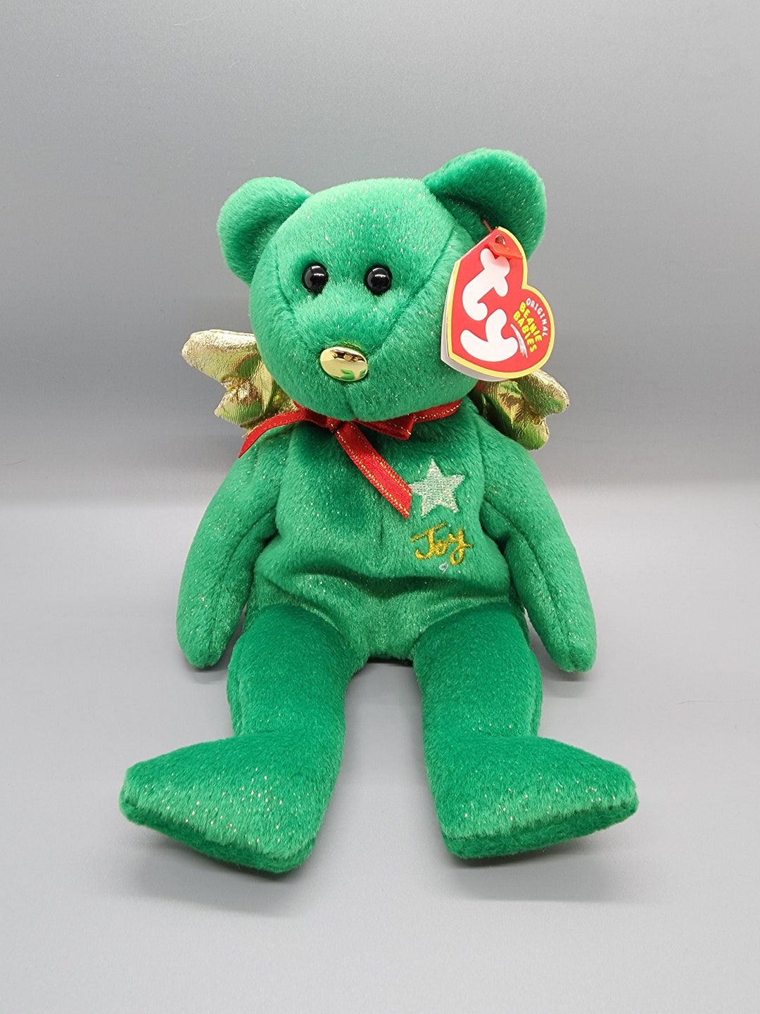 Ty Beanie Babies Gift Holiday Teddy Bear Rare Retired MWMT - Etsy