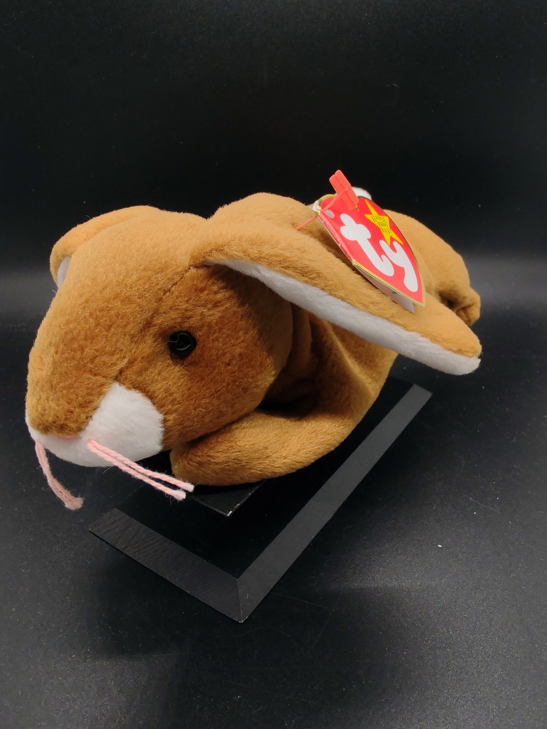 Ty Beanie Baby Ears the Rabbit With PVC Pellets, Retired Rare MWMT - Etsy