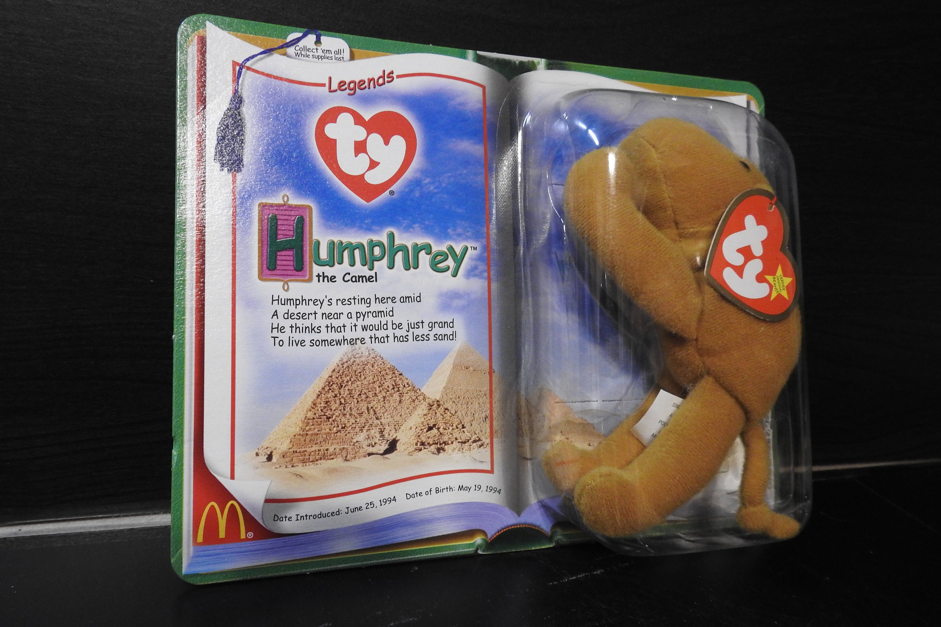 Ty Teenie Beanies Legends Humphrey the Camel, Retired Rare MWMT - Etsy