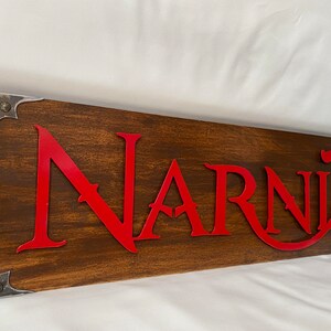 Narnia sign - Etsy