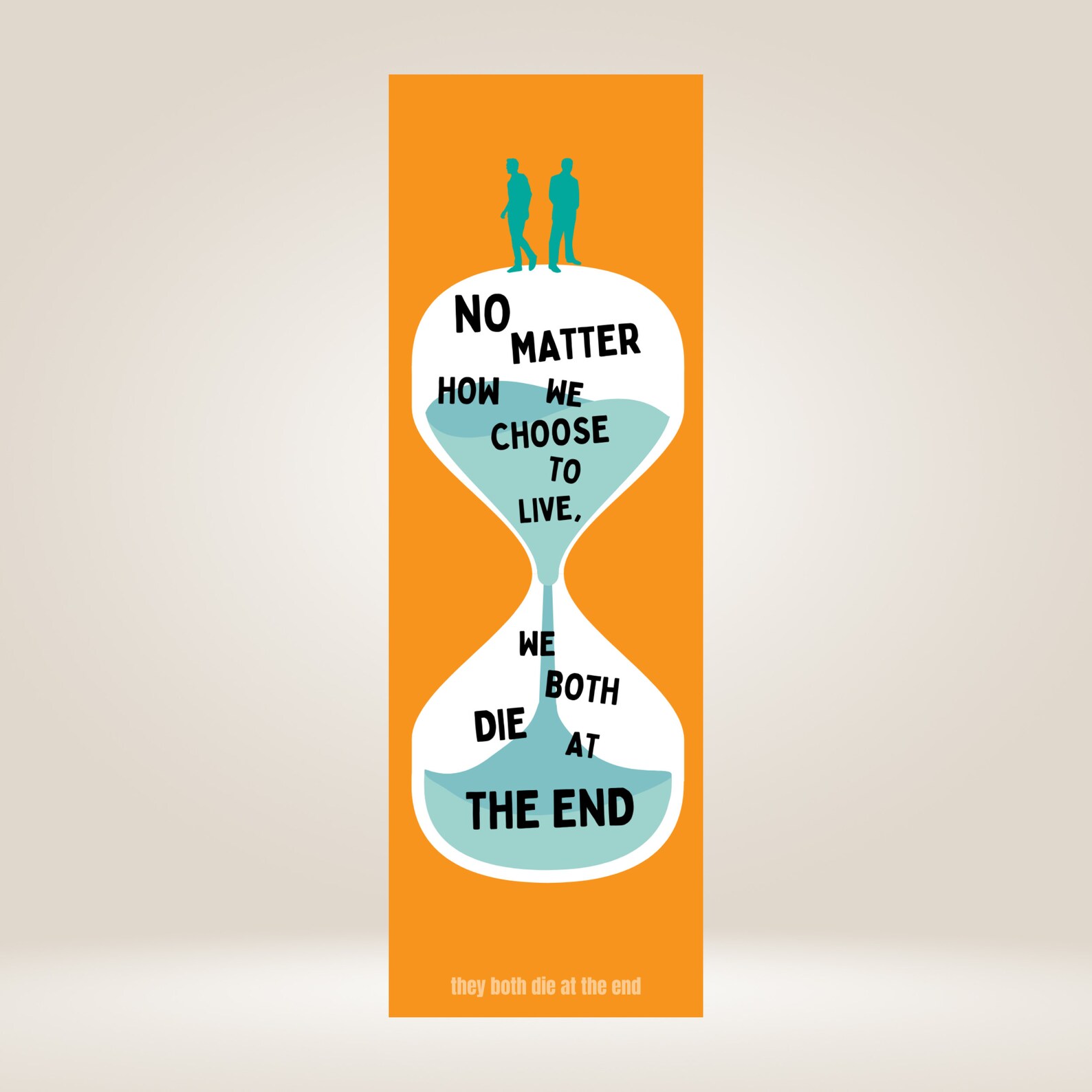 They Both Die at the End Bookmark - Etsy