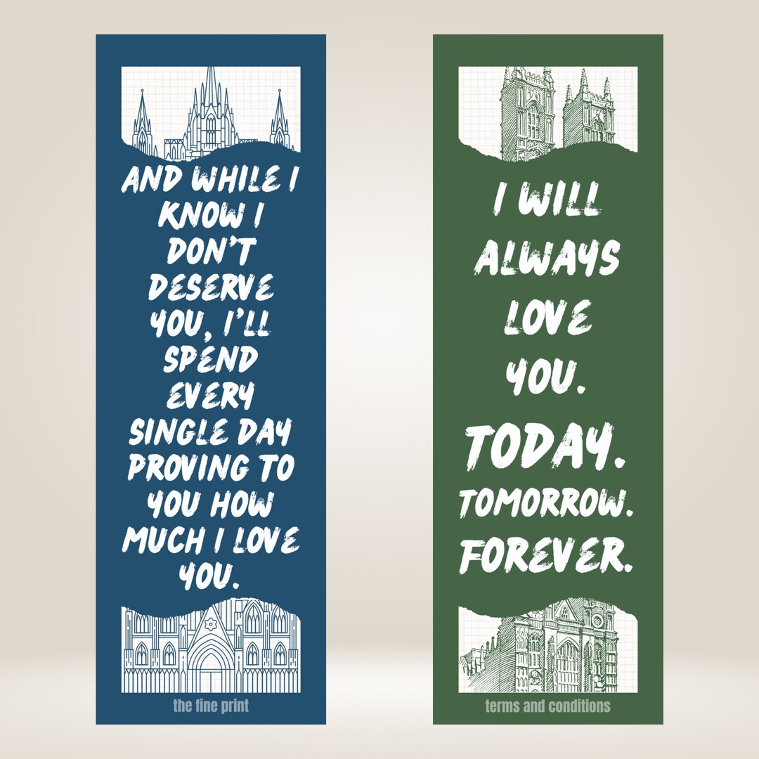 Dreamland Billionaires Series Bookmarks - Etsy